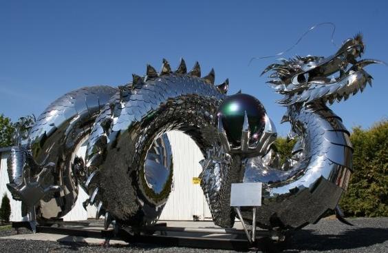 Kevin Stone Incredible Larger Than Life Metal Sculpture