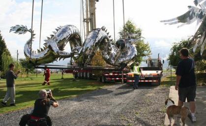 Kevin Stone Incredible Larger Than Life Metal Sculpture